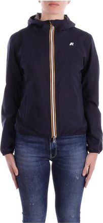 K-Way Damen, Jacken, Blau, LGr&ouml;&szlig;e