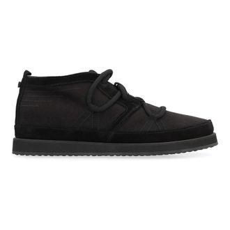 Volta Canvas Mid-Top Sneakers mit Wildleder-Details - - Shoes - Herren - Schwarzk - 40 EU