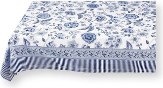 Pip Studio Tischtuch Royal Regal Flower Blau 160x310cm