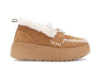 Caf&egrave;noir Mocassins en Daim avec Accessoires, pour Femme, Couleur Marron, Taille 36