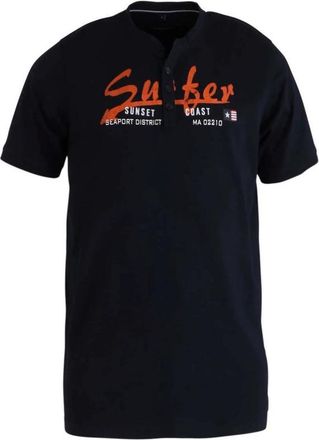 Casamoda Herren, Oberteile, Blau, XLGröße