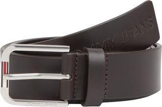 Tommy Jeans Herren TJM Austin Seasonal 3.5 Am0am14234 Fester G&uuml;rtel, Brown (Dark Brown), 115