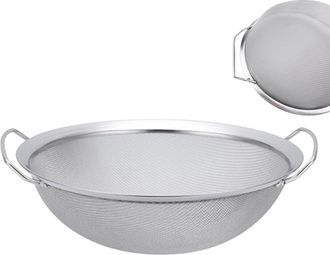 Generic Feinmaschiges Sieb, 60-Mesh-Emulsions-Honigsieb,Farbeimer-Filterwerkzeug, Emulsionshonigsieb und Trichterfilter mit Griff f&uuml;r Farbe, Glasur