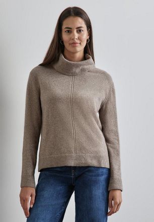 Street One Rollkragenpullover im soften Baumwoll-Mix