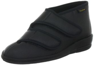Fischer Markenschuh Fischer Dora Senior 13586, Damen Hausschuhe, Schwarz (schwarz 222), EU 36, 36 EU