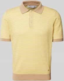 Manuel Ritz Poloshirt mit kurzer Knopfleiste