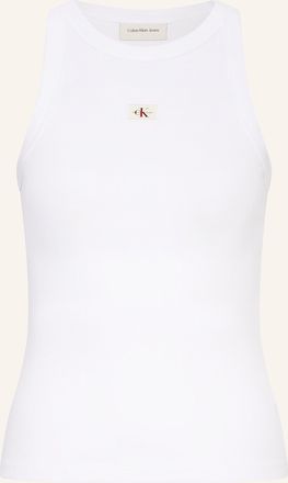 Calvin Klein Jeans Top weiss