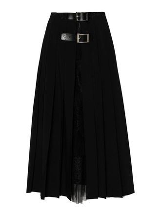Ermanno Scervino Jupe Midi - Noir