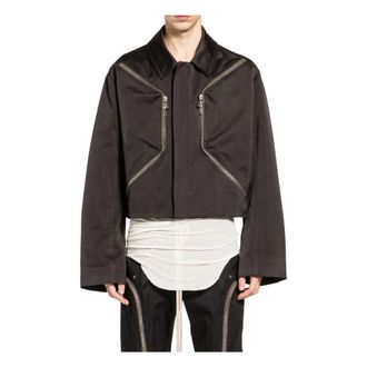 Rick Owens Light Jackets - - Jackets - Herren - Schwarzk - M