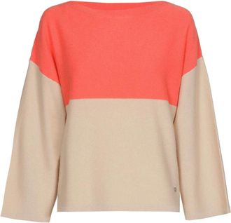 Marie Méro Damen, Strickwaren, Orange, 3XLGröße