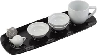 Holst Porzellan FD 132 CFT3 6-TLG. Porzellan Tee-Melange 0,20 l Conform Weiß 29 x 14 x 4 cm 1 Set