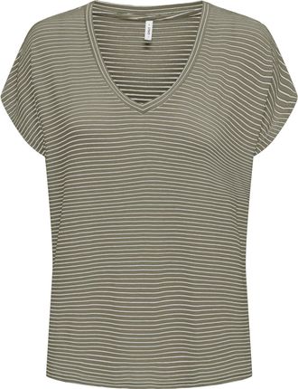 Only Onltine S/S V-Neck Top JRS