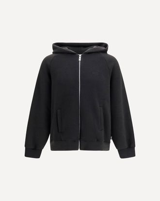 GCDS Hooded Sweatshirt with back logo Male XL