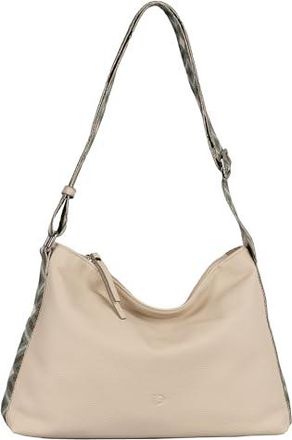 Tom Tailor Denim TOM TAILOR Donata, Sac à Main avec bandoulière Femmes, Blanc cassé, m