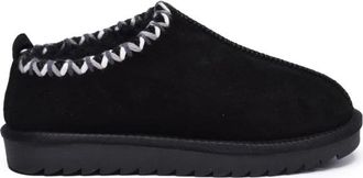 Colors Of California Femme, Chaussures, Noir, Taille: 39 EU Short Slipper Multi Stitching