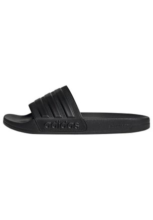 adidas Unisex Adilette Shower Slides, Core Black / Core Black / Core Black, 44.5 EU