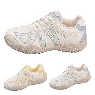 Generic Baskets &agrave; lacets pour femme - Chaussures de course, de marche, de randonn&eacute;e, de gym, dathl&eacute;tisme, de fitness - L&eacute;g&egrave;res et confortables - Durables - An