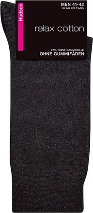 Hudson RELAX COTTON SOCKS Herrensocken, Art. 4400, Gr. 43/44, schwarz