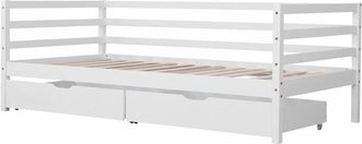Happy Garden Happy Garden - Lit banquette pour enfant 190x90cm avec tiroirs jules