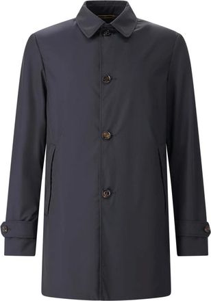 Moorer Homme, Manteaux, Bleu, Taille: 5XL Manteaux crois&eacute;s