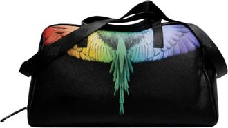 Marcelo Burlon Homme, Sacs, Noir, Taille: ONE Size Comas260329 Sac de voyage