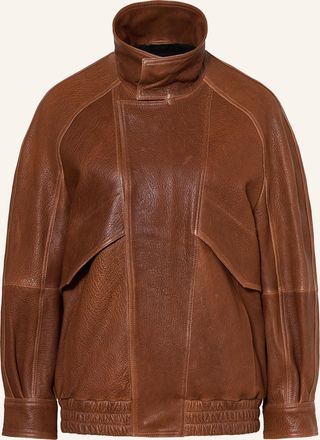 Nour Hammour Nour Hammour Lederjacke Ariste braun