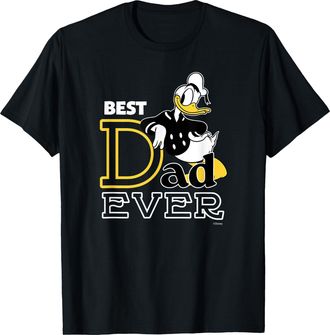 Disney Donald Duck Best Dad Ever Family Trip Fathers Day T-Shirt