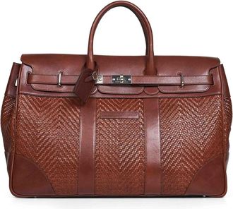 Brunello Cucinelli Homme, Sacs, Brun, Taille: ONE Size Sac de voyage