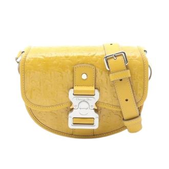 Dior Pre-owned Gallop Mini Oblique Schultertasche aus Lackleder - - Pre-owned - Damen - Gelb - ONE SIZE