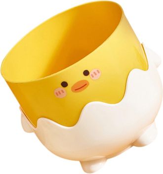 Angoily Desktop Organizer Cute Cartoon Stifthalter Multifunktionale Pen Holder für Schreibtisch Make Up Pinsel Organizer Abfalleimer für Zuhause Große Kapazit