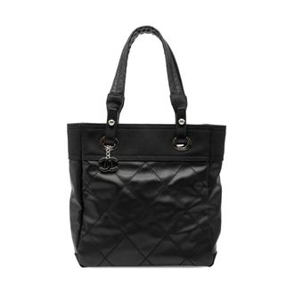 Chanel Pre-owned Diamond Quilted Tote Bag - - Pre-owned - Damen - Schwarzk - ONE SIZE