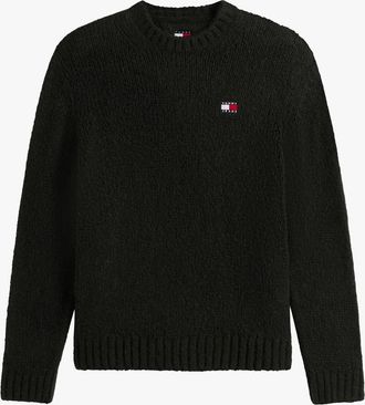 Tommy Hilfiger Pull en maille cotel&eacute; en coton m&eacute;lang&eacute;