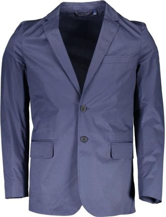 GANT Homme, Vestes, Bleu, Taille: L Veste Homme Coton Bleu Style Classique
