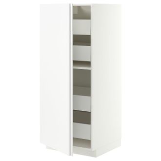 IKEA METOD / MAXIMERA Hochschrank m Schubladen