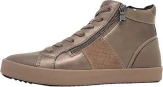 Geox Femme D Blomiee D Basket, DK Taupe, 39 EU