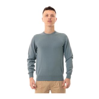 K-Way Maglioncino Sebastien Cotton PS - - Knitwear - Herren - Grau - 2XL