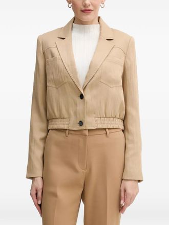 DKNY veste &agrave; poches poitrine - Tons neutres
