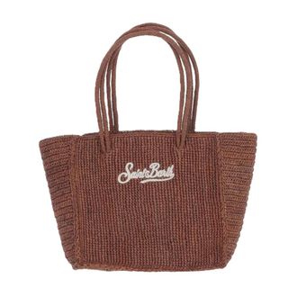 MC2 Saint Barth Medium Raffia Hand Bag - - Bags - Damen - Braun - ONE SIZE
