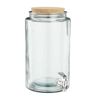 Mica Mica Decorations Getr&auml;nkespender - 6 Liter - Recyceltes Glas - Transparent