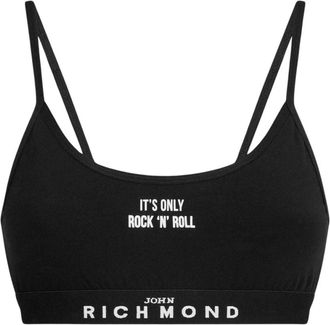 John Richmond Femme, Sous-v&ecirc;tements, Noir, Taille: 40 FR Bandeau Bra Pack Rockn Roll