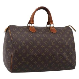 Louis Vuitton Sac Speedy 35 Pre-owned - Femme - Pre-owned - Brun - Taille: ONE Size