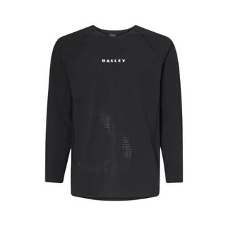 Oakley Homme, Sport, Noir, Taille: M T-shirt ML Seeker Whip
