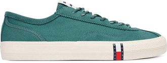 Tommy Jeans Sneakers aus Stoff Archive Vulc EM0EM01760 Gr&uuml;n