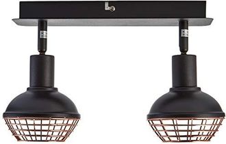 Homemania Strahler, Metall, Schwarz, Chrom, Roségold