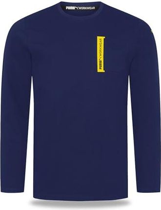 Puma Workwear Advanced Collection - Pull à manches longues pour homme - Poche poitrine et poche utilitaire sur lépaule - Tissu résistant et respirant - Pou