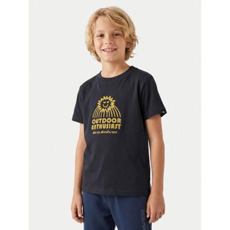 Quiksilver T-Shirt Ev Spot On EQKZT03571 Dunkelblau Regular Fit