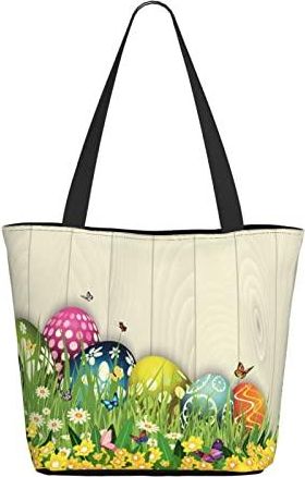 AOOEDM Sac &agrave; provisions pour dames papillons et fleurs de P&acirc;ques 13x11x7in.Le cadeau parfait pour la Saint-Valentin.Cest de la Saint-Valentin pour maman, fil