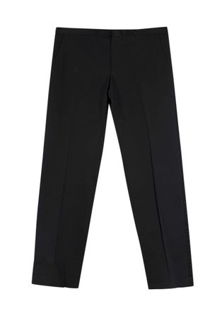 Gucci Viscose Black Trousers Size M