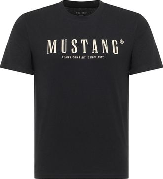 Mustang Jeans Herren Style Austin T-Shirt, Jet Black 4188, M