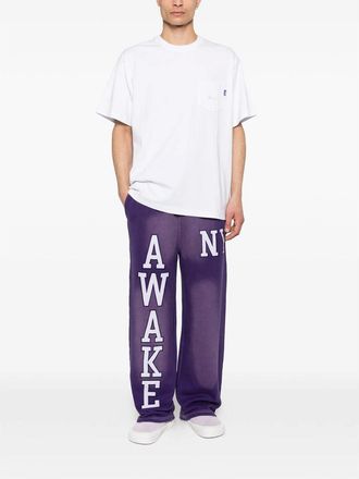 Awake NY Chest Pocket Cotton T-Shirt - White